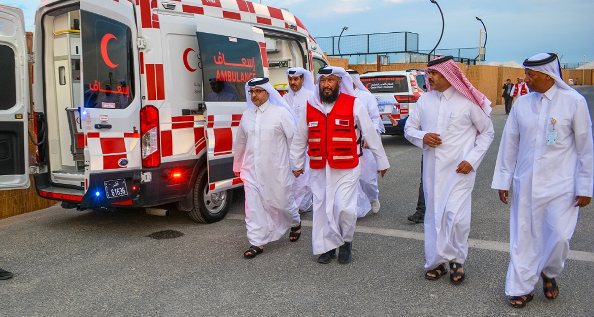 News & Events Minister of Municipality commends QRCS efforts & DMC volunteers